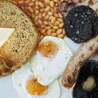 Food at The Euston Flyer Pub & Restaurant, Euston Road